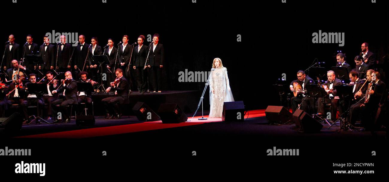 Lebanon's diva Fairouz, one of the Arab world's most popular singers ...