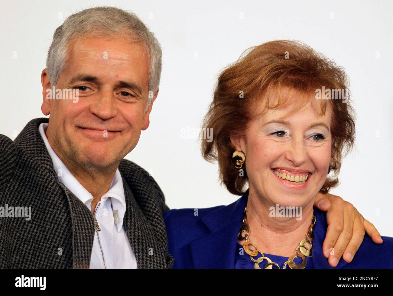 Lombardy Region President Roberto Formigoni and Milan's major Letizia ...