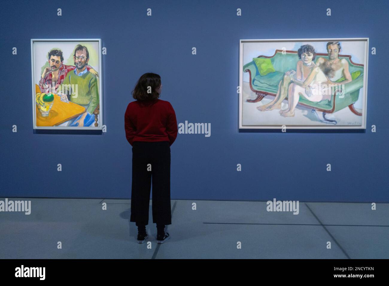 London, UK. 15 February 2023. Image: Alice Neel, Geoffrey Hendricks and ...