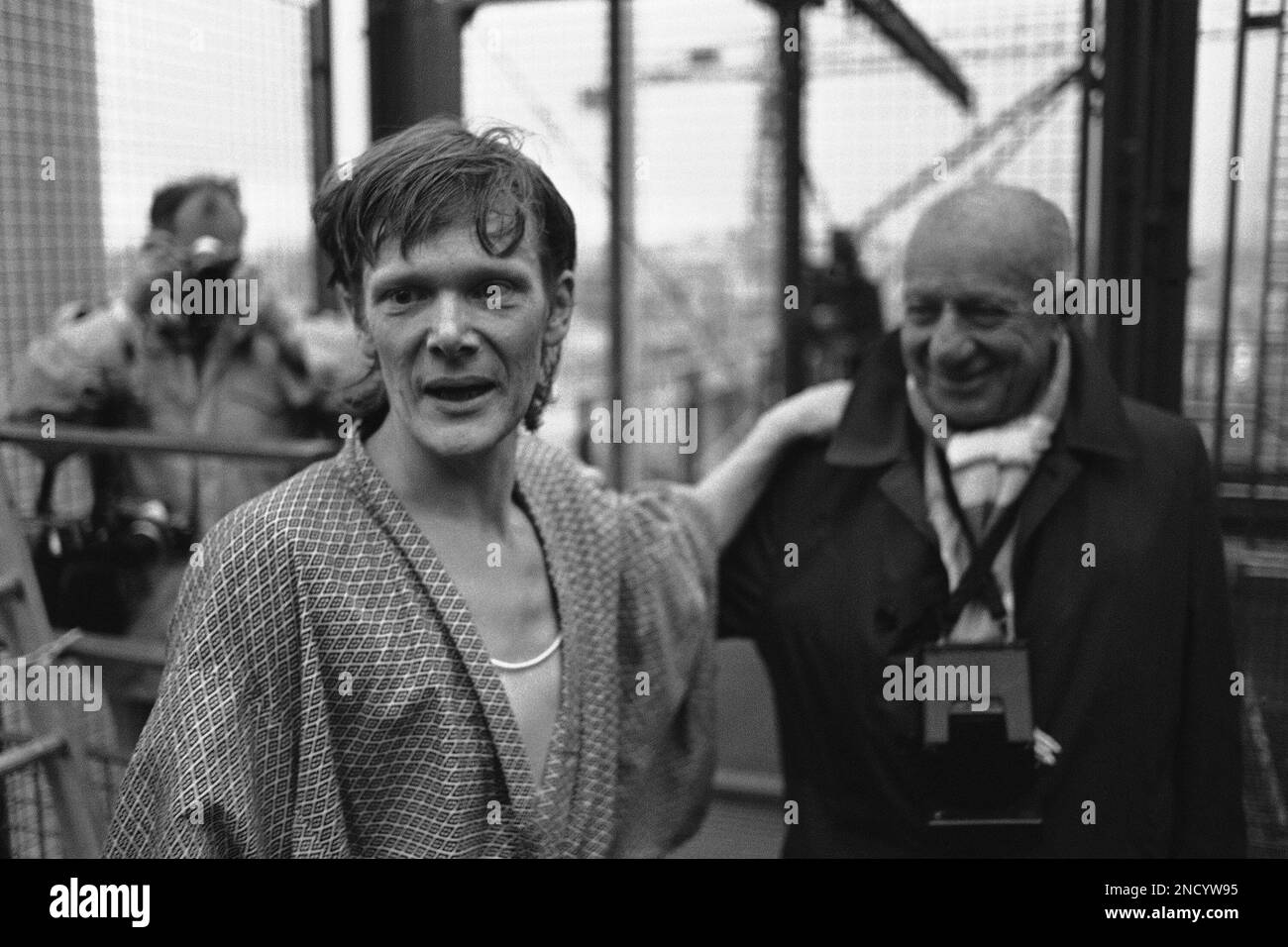 French tightrope walker Philippe Petit in Paris, France where he is to ...