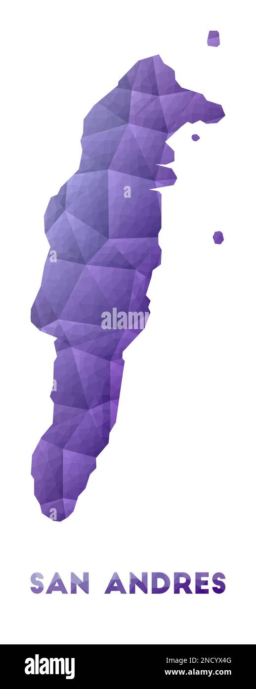 Island san andres map hi-res stock photography and images - Alamy