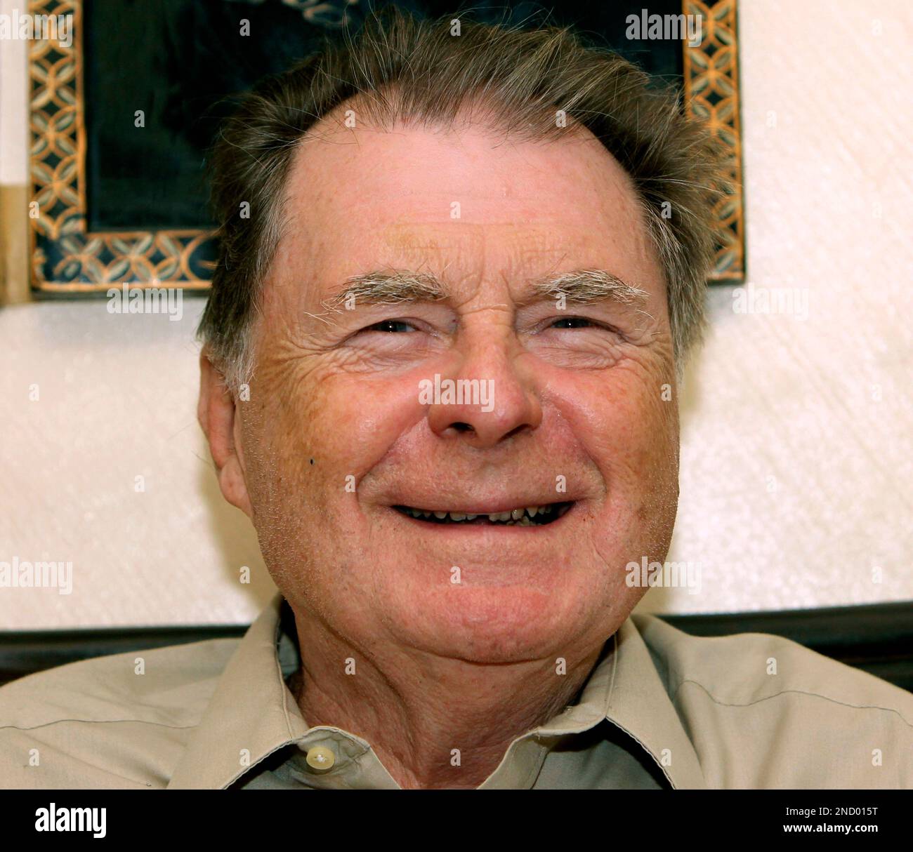 American Richard Heck smiles during an interview with the Associated ...