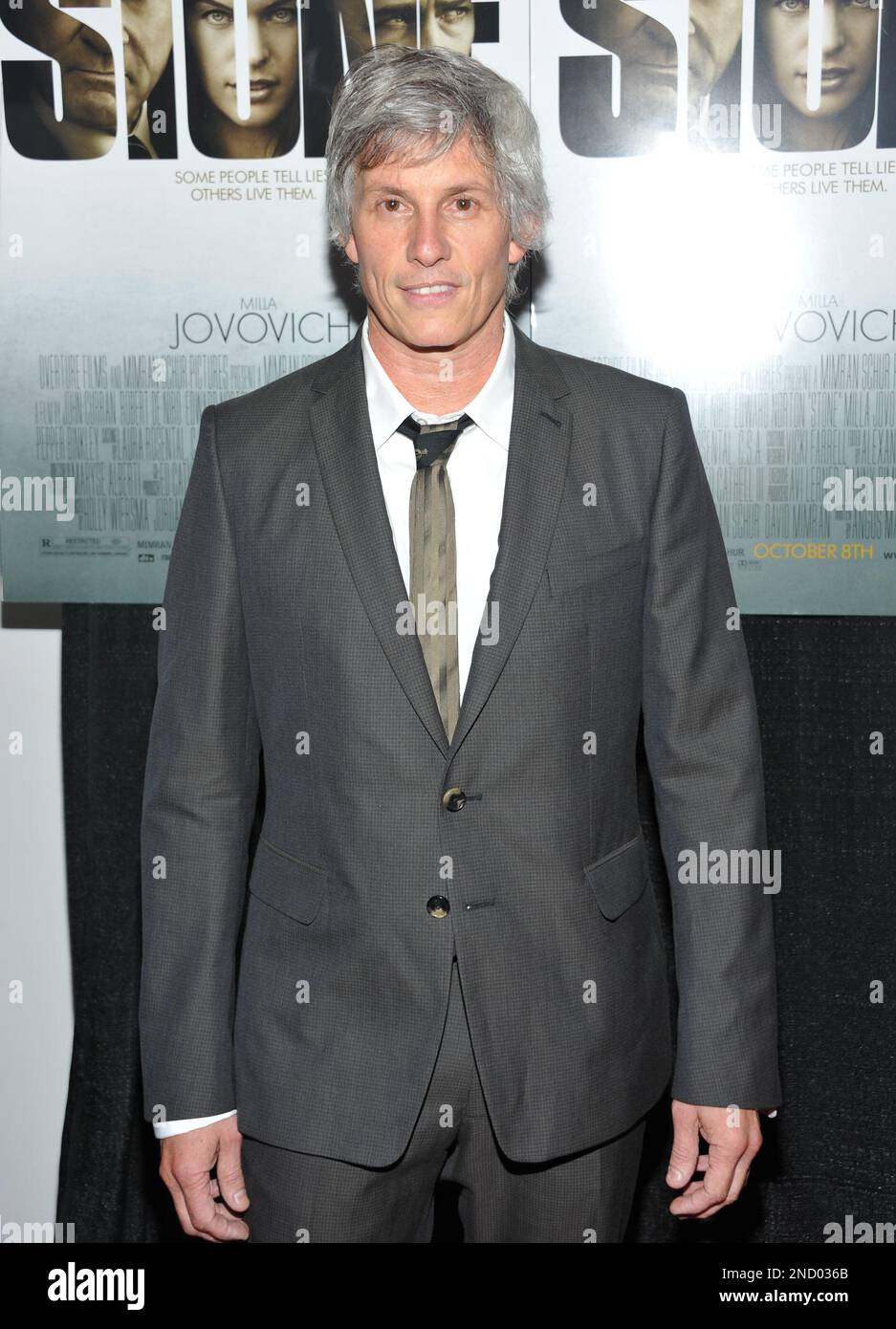 Director John Curran attends the premiere of 'Stone' at the Museum of ...