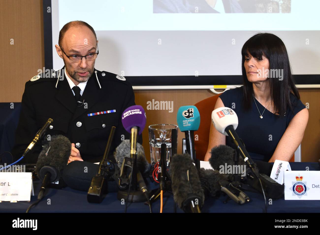 Assistant Chief Constable Peter Lawson (left) and Detective ...