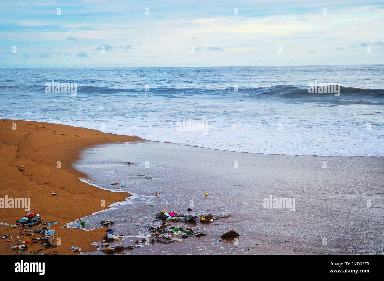 Mamba Point beach is the western most part of the city, a small ...