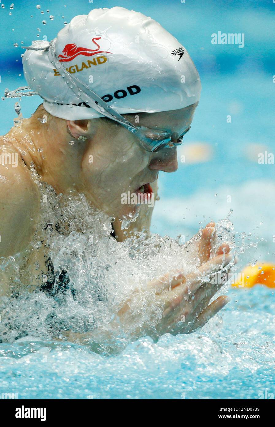 England's Kate Haywood competes to win bronze in the Women's 50m ...