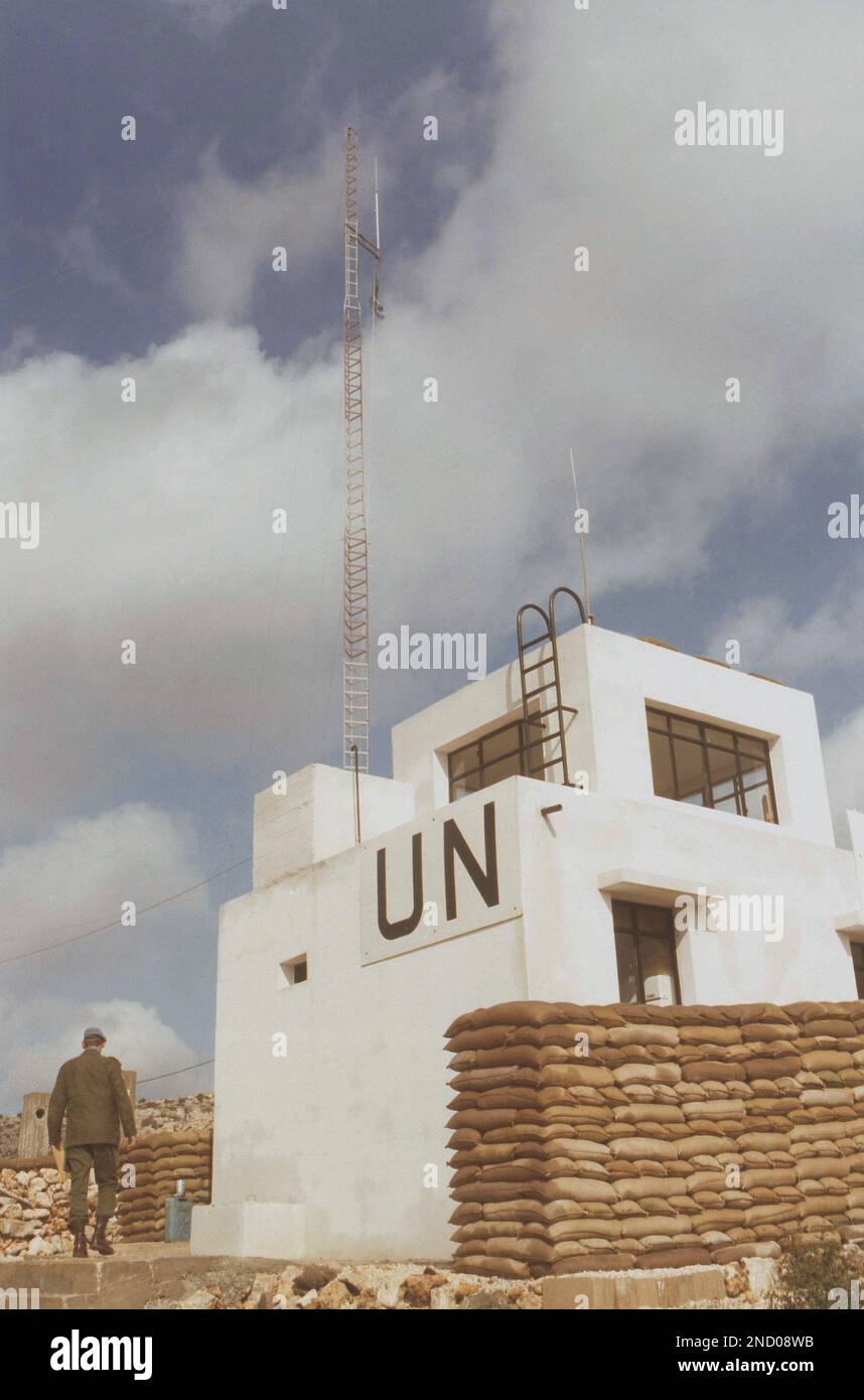 Misc. on United Nations Observation posts on the Lebanon-Israeli border ...