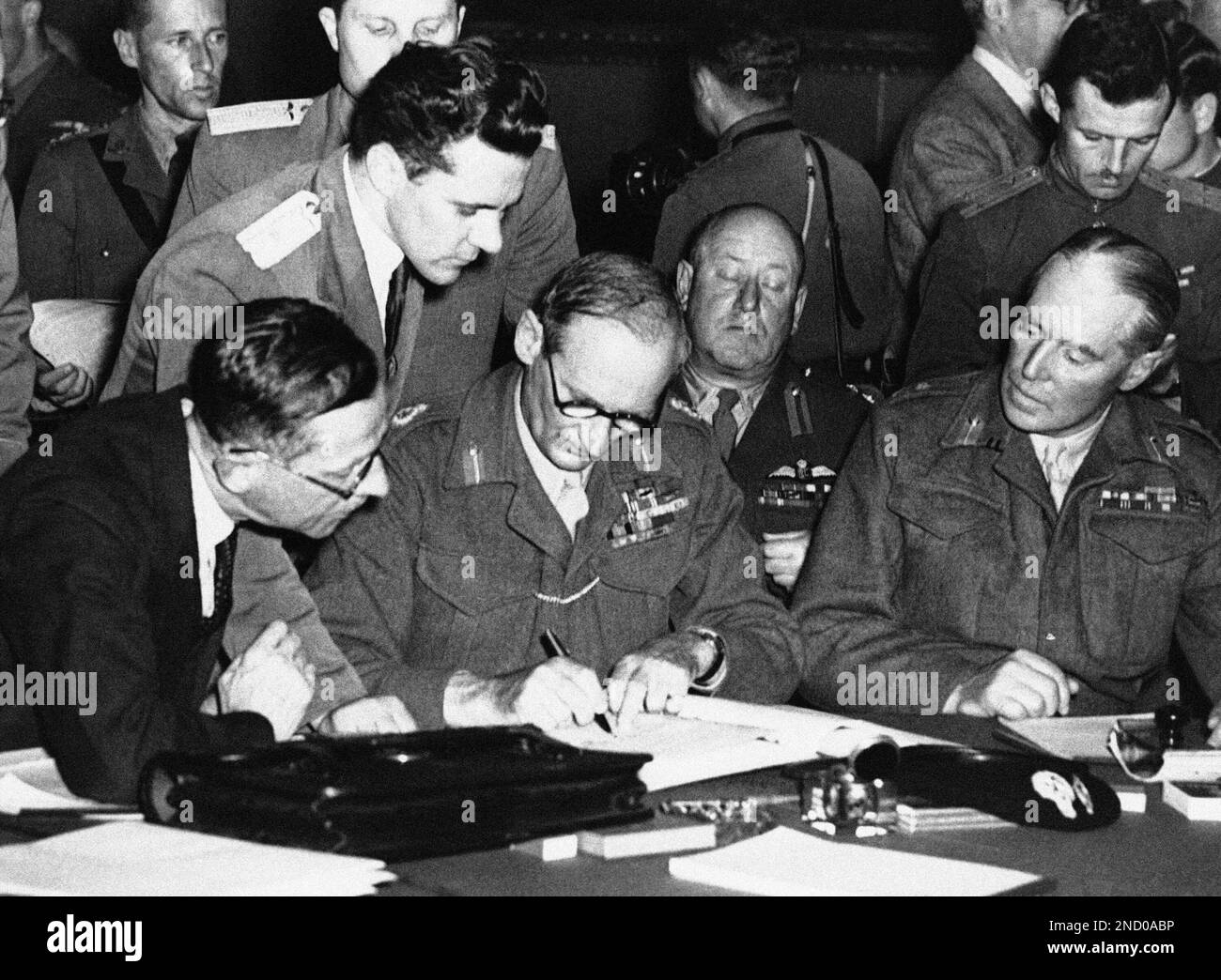 The final chapter in the life of Hitler’s Third Reich came to an end ...