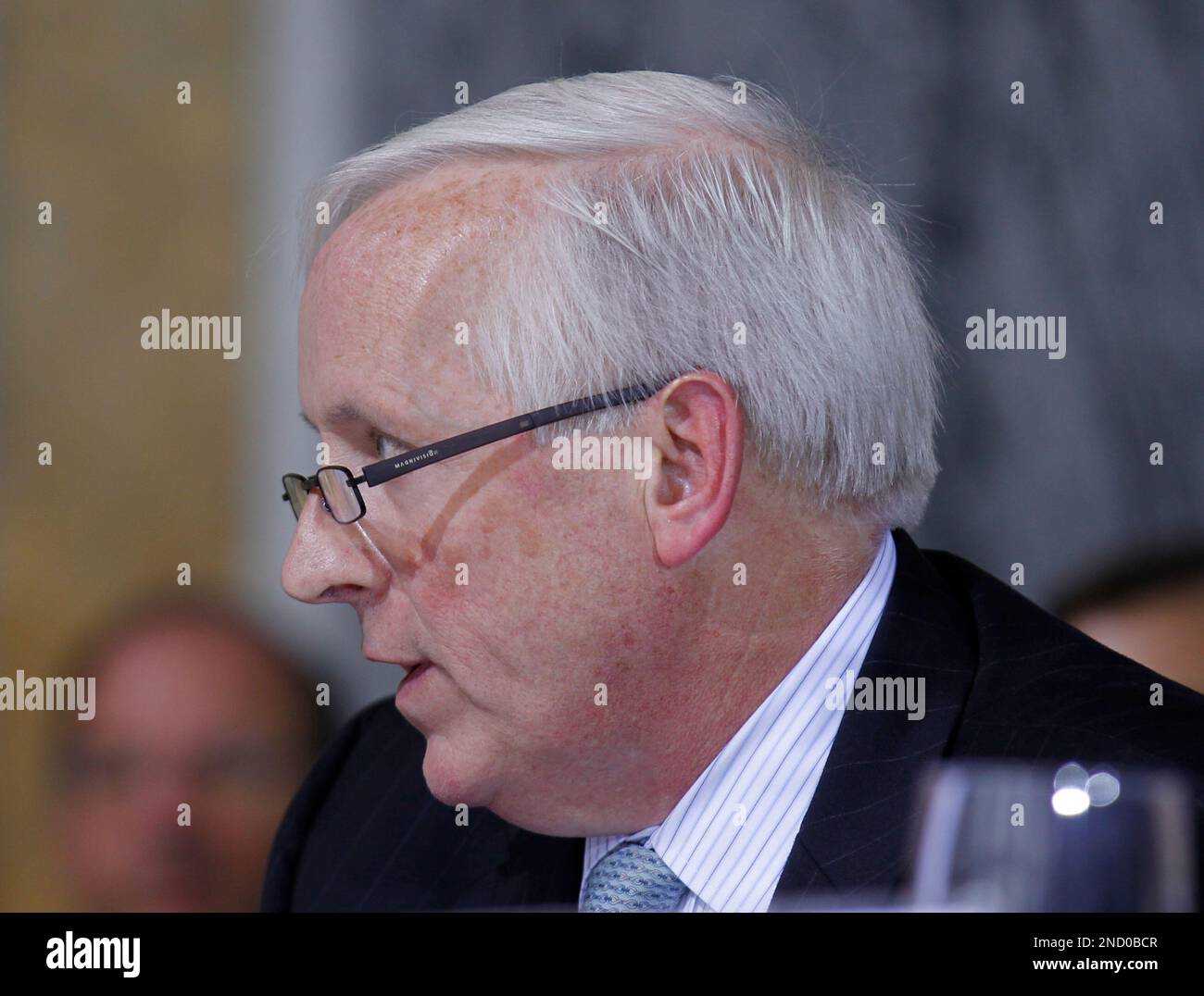 John Walsh, Acting Comptroller of the Currency, speaks at the Financial ...