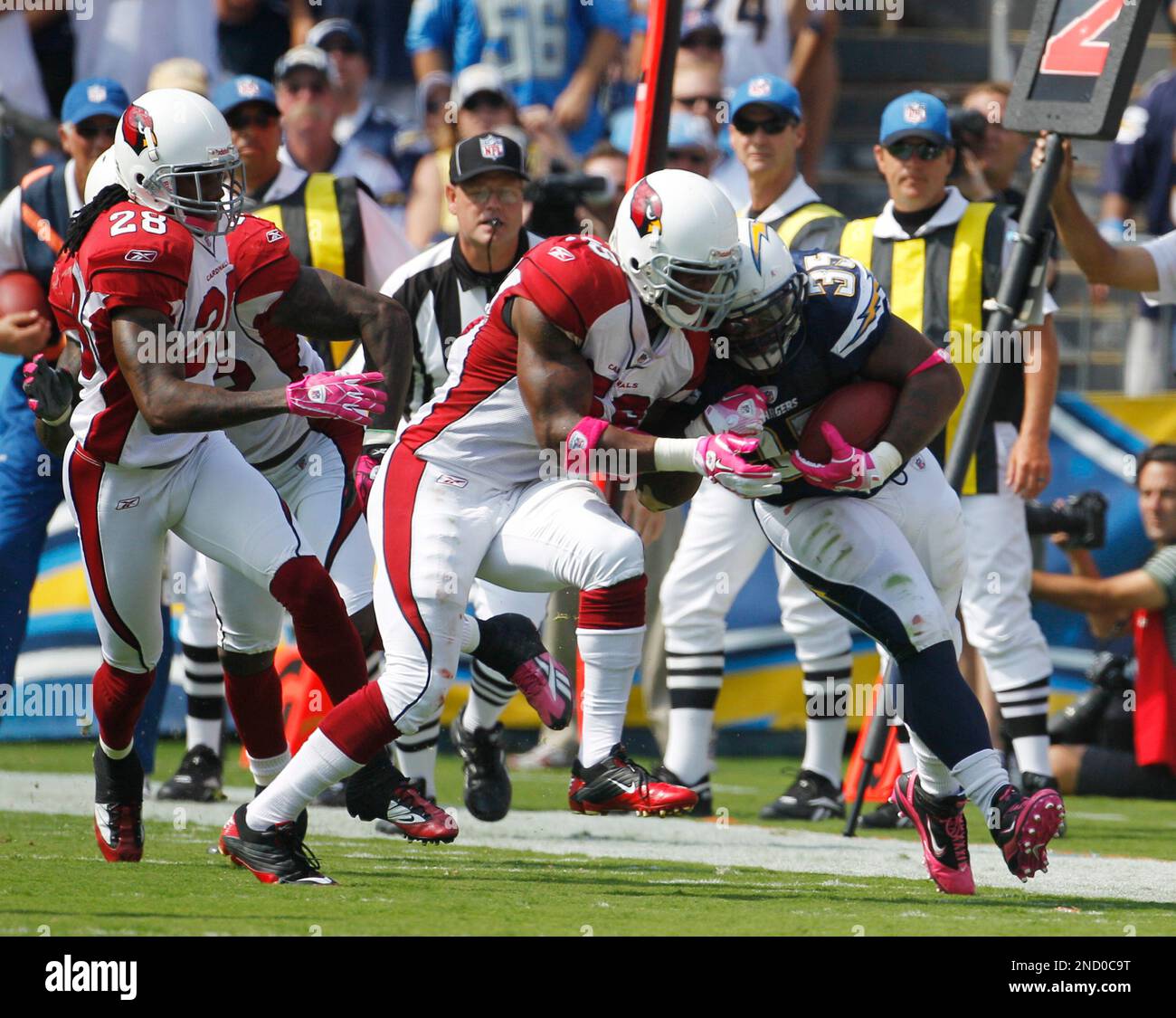 San Diego Chargers fullback Mike Tolbert during the second half of an ...