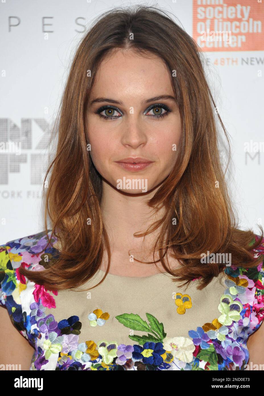 Actress Felicity Jones arrives at the premiere of 'The Tempest' at ...