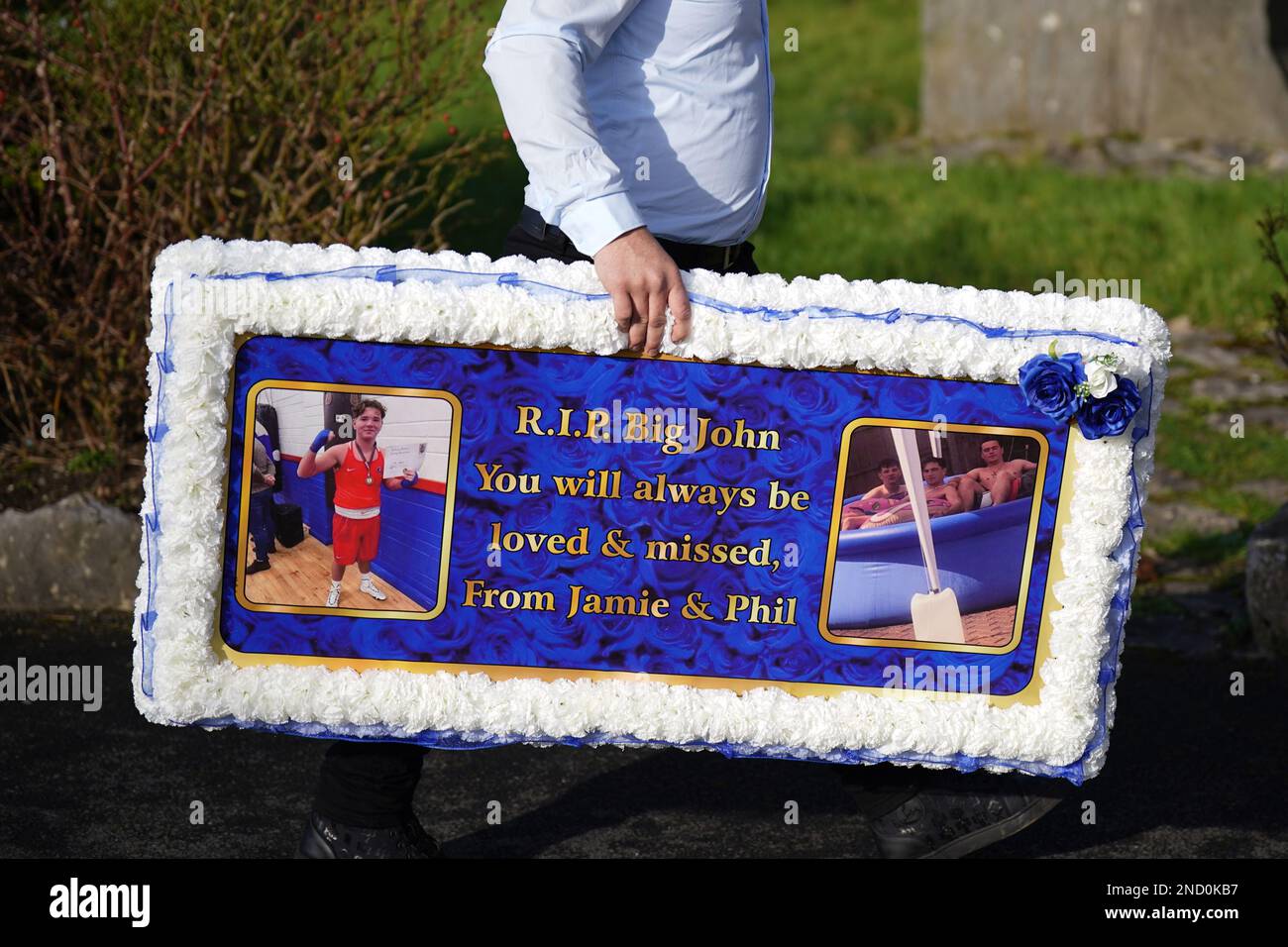 John keenan funeral hi-res stock photography and images - Alamy