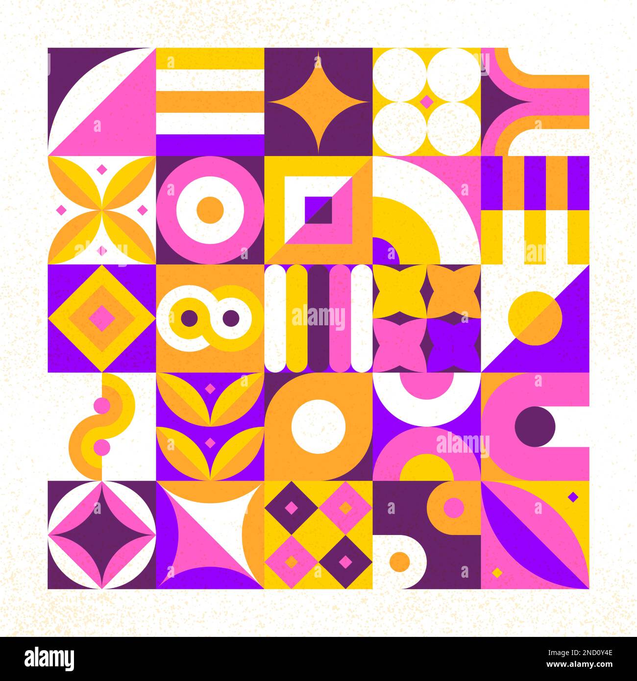 Geometrical Square Concept Stock Vector Image & Art - Alamy