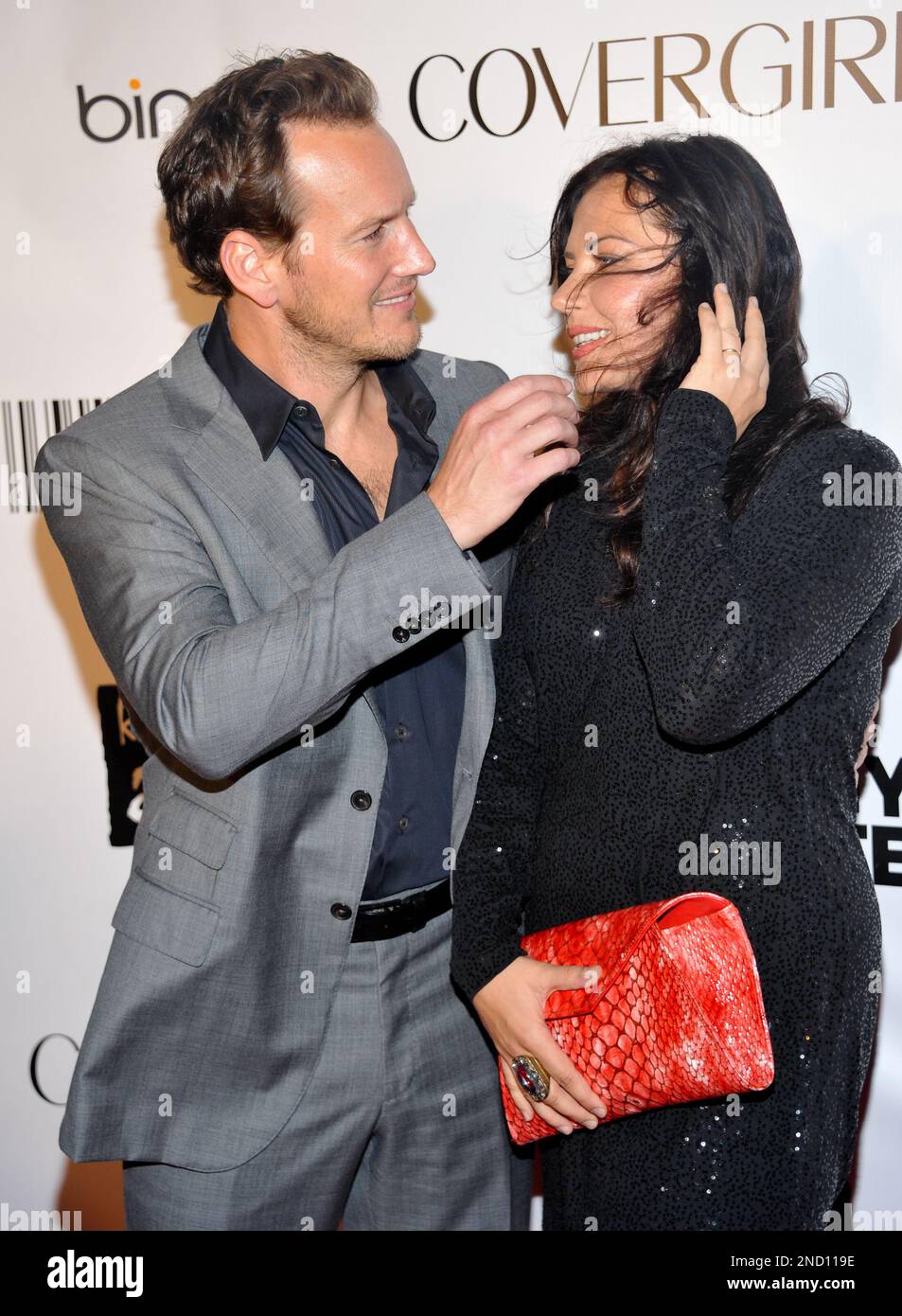 Actor Patrick Wilson and wife Dagmara Dominczyk arrive at the "Keep A ...