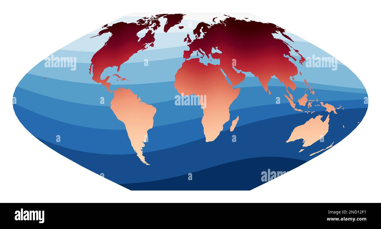 Sinusoidal map hi-res stock photography and images - Alamy