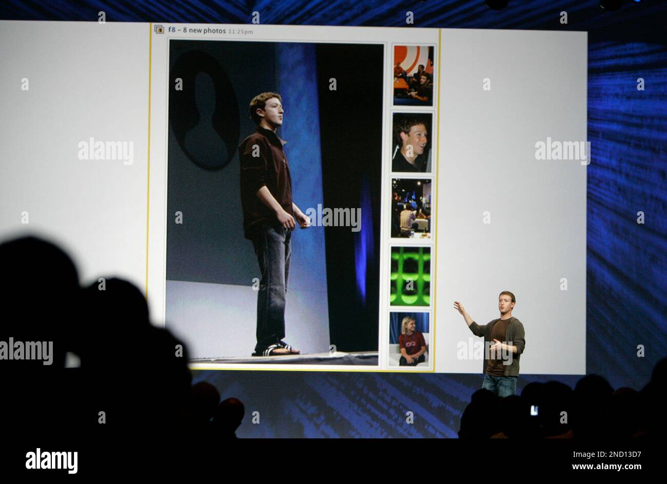 In this Wednesday, July 23, 2008 picture, Mark Zuckerberg, founder and ...