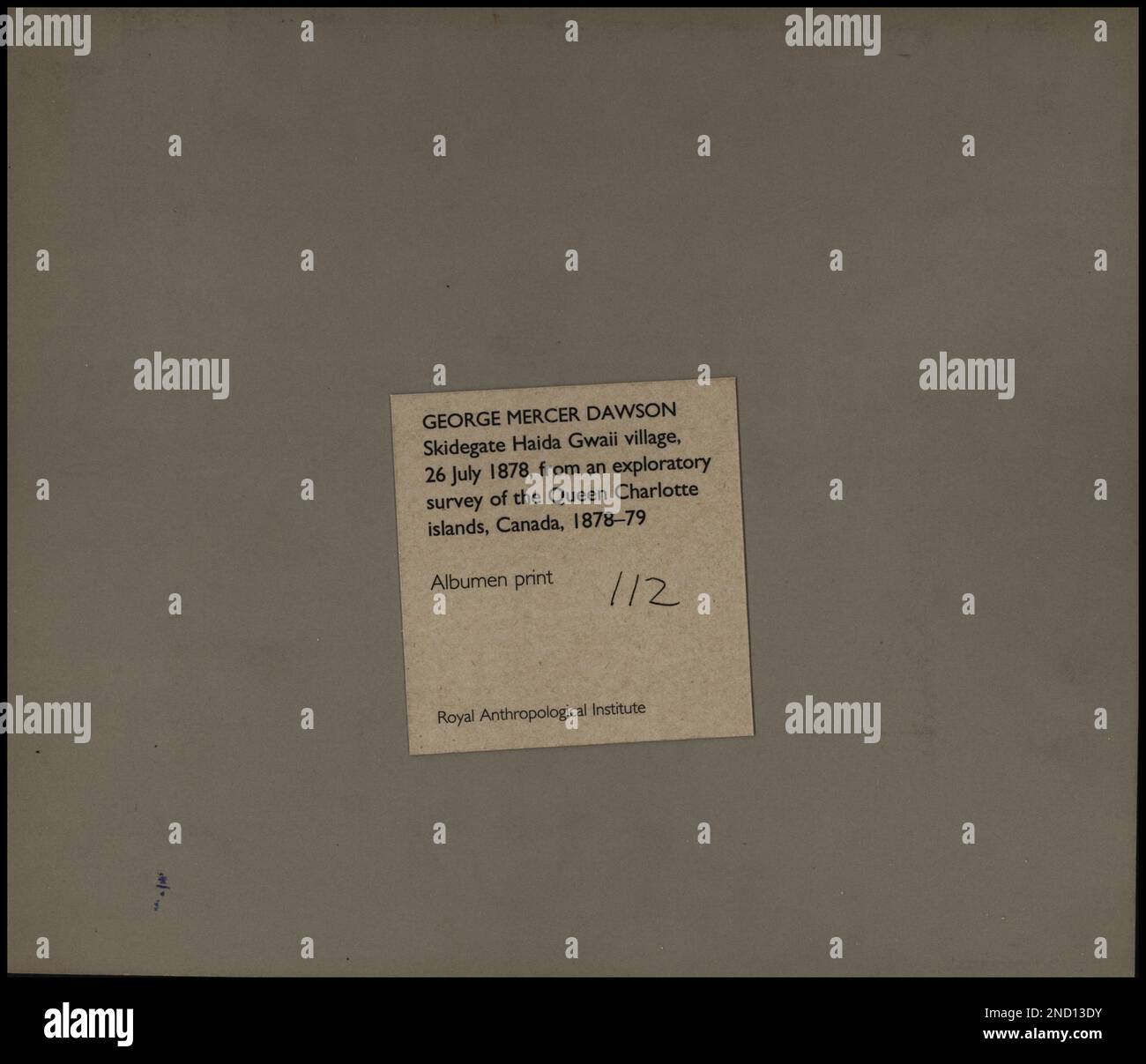 Skidegate indian village hi-res stock photography and images - Alamy