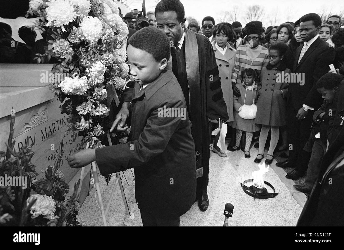 Martin Luther King III, son of the slain civil rights leader, Martin ...