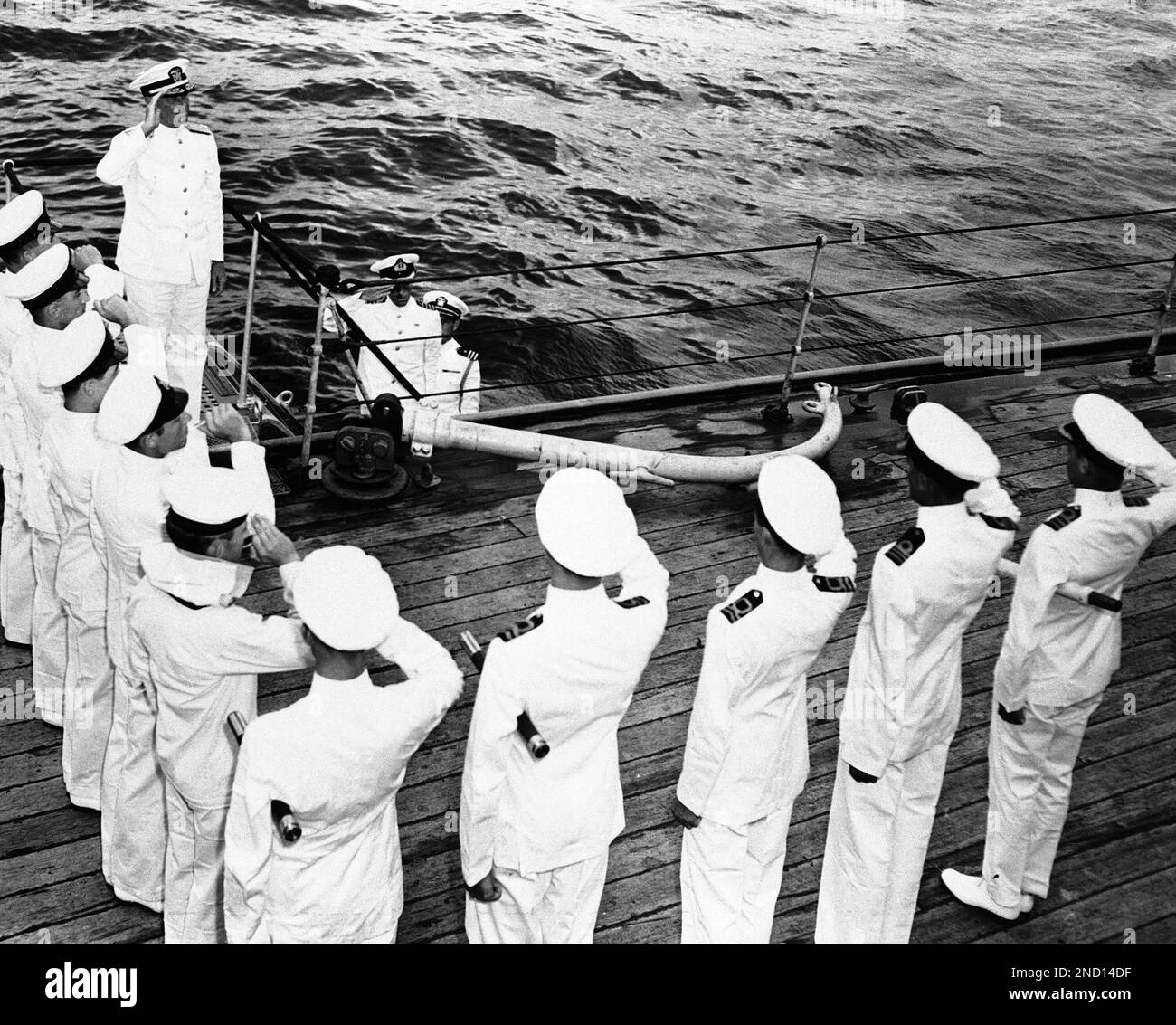 Fleet Admiral Chester Nimitz, Commander in Chief of the U.S. Pacific ...