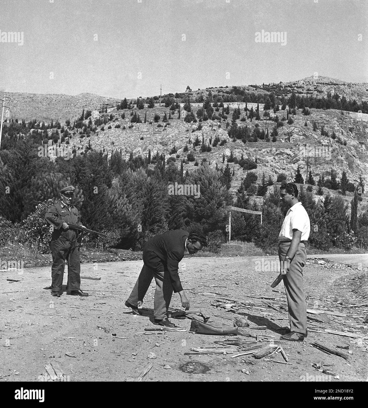 The Carabinieri were returning from a search for bandits, believed ...