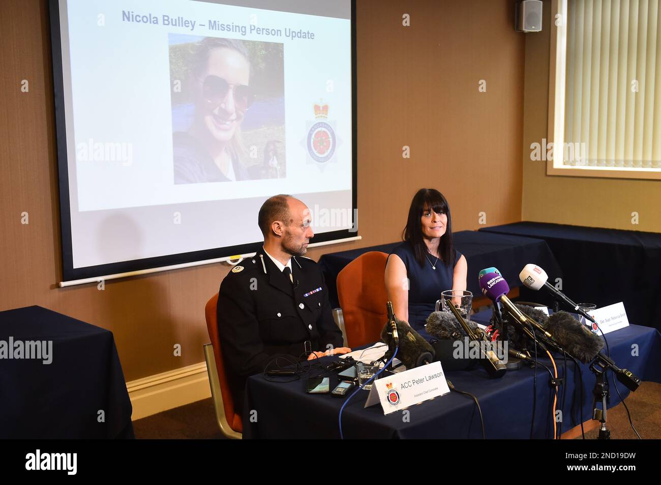 Assistant Chief Constable Peter Lawson (left) and Detective ...