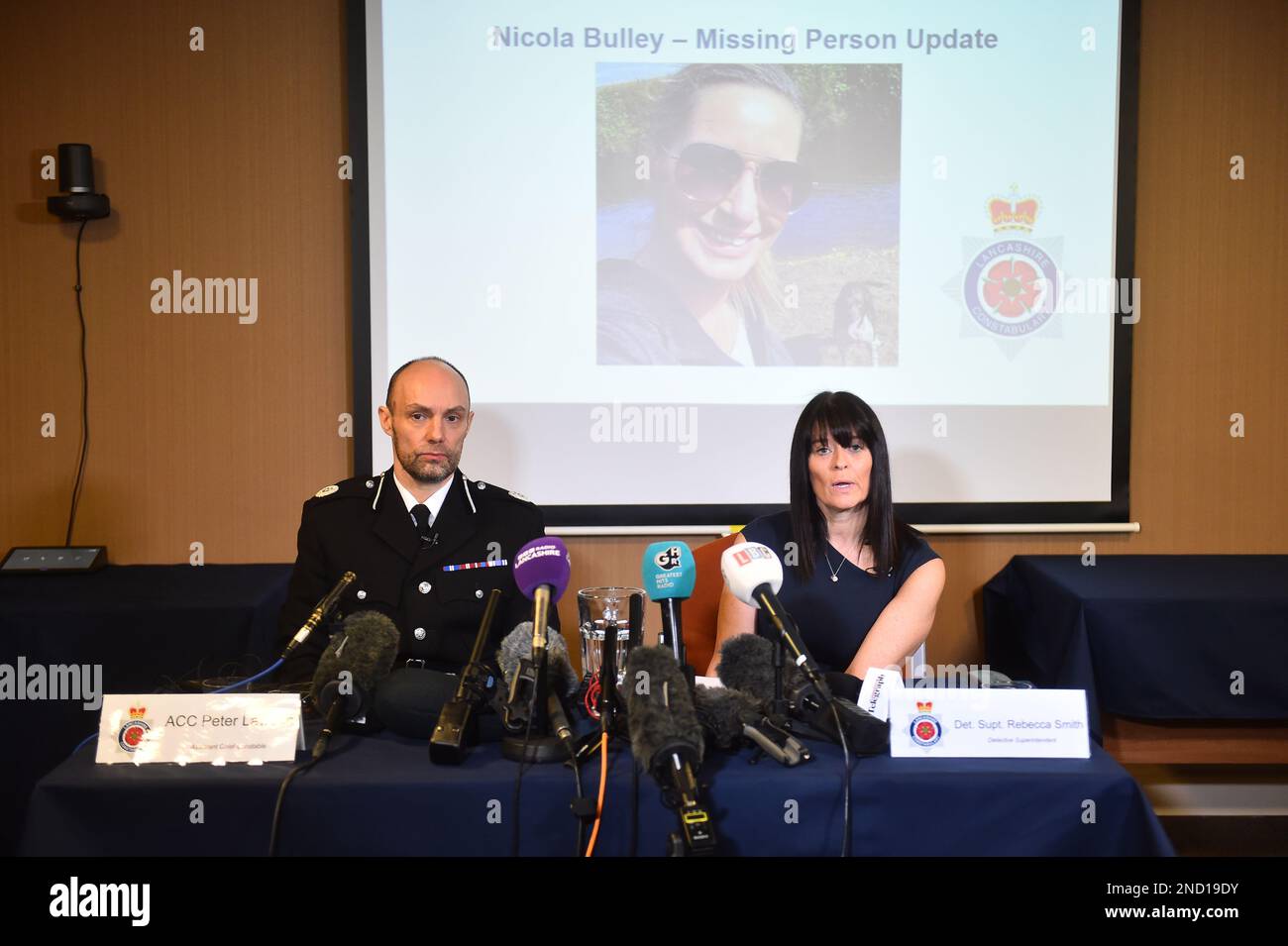 Assistant Chief Constable Peter Lawson (left) and Detective ...