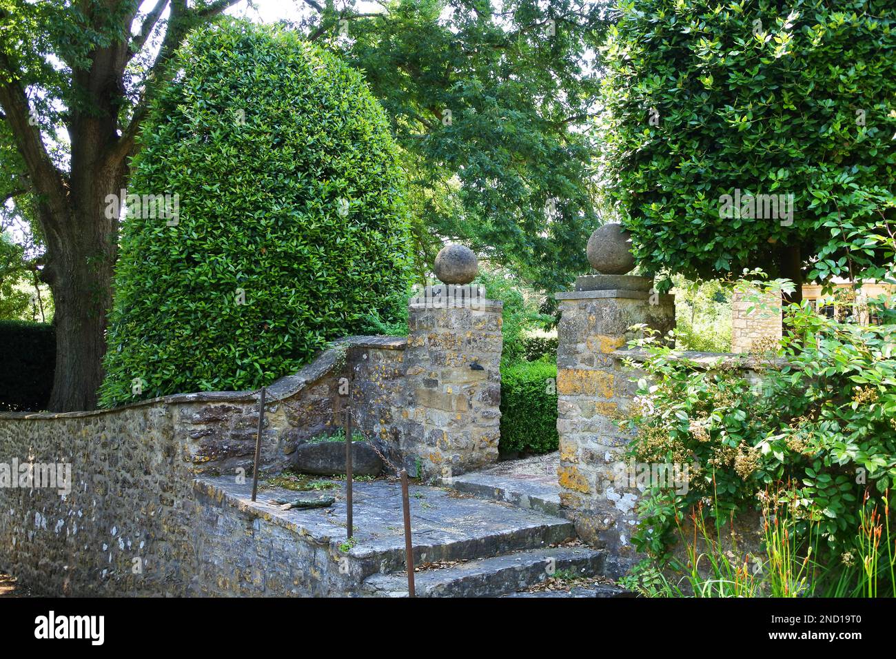 Steps and path marking the entrance to a luxury residential property in ...