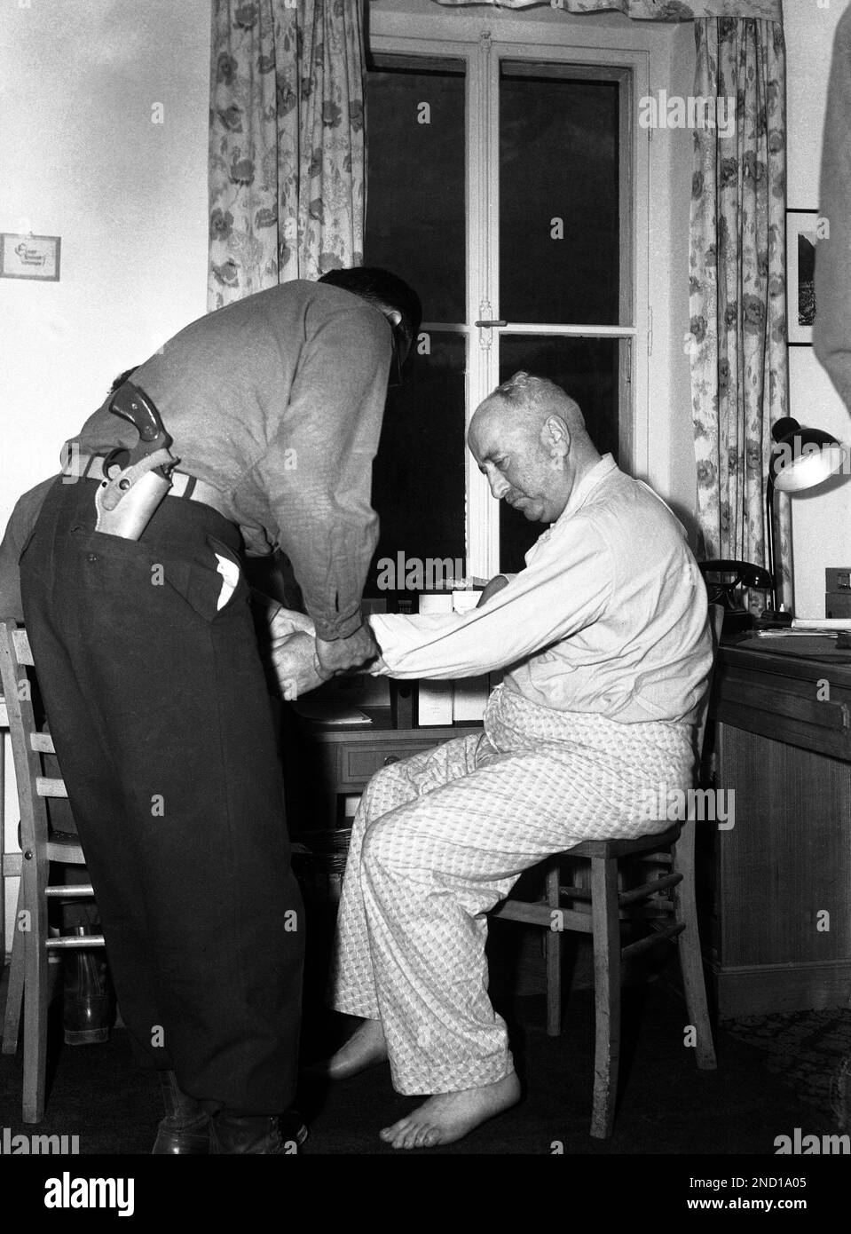 Dr. Robert Ley, former leader of the German Labour front has been ...