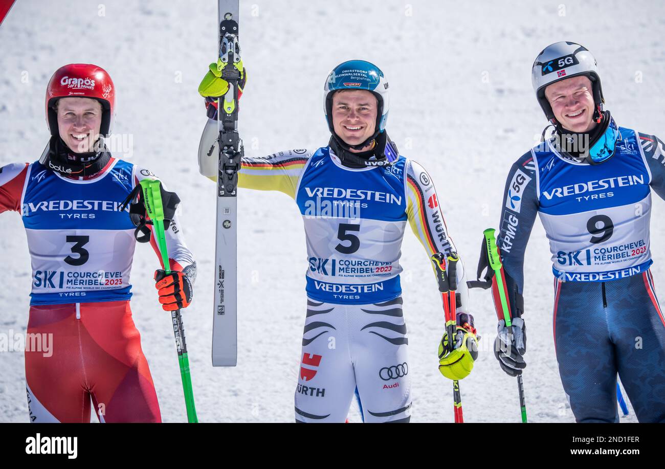 Courchevel, France. 15th Feb, 2023. Alpine skiing: World Cup, parallel ...