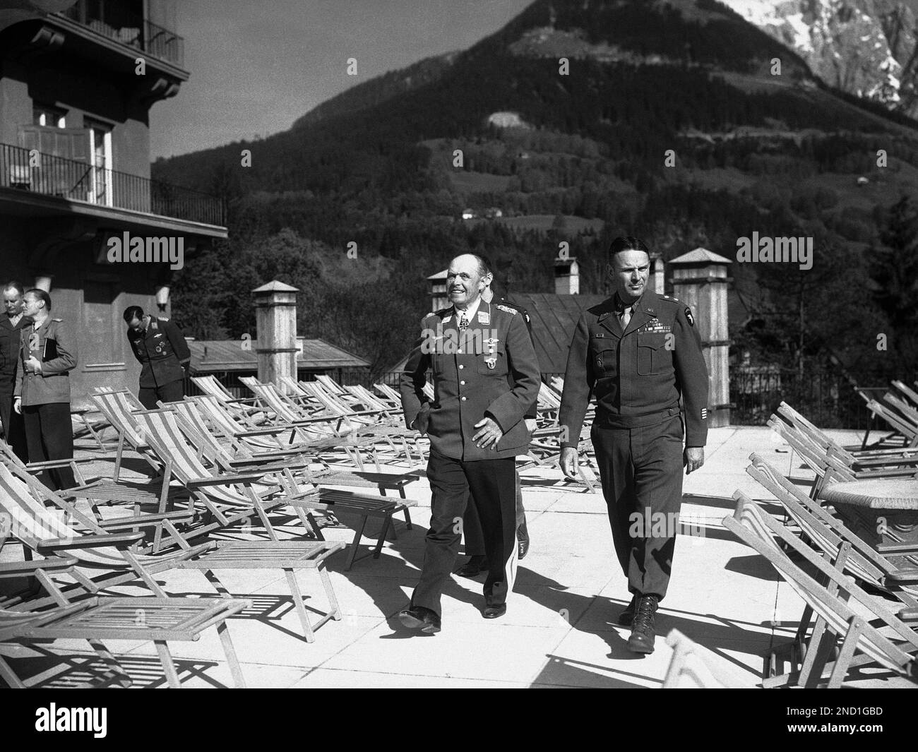 Field Marshal Albert Von Kesselring, one-time Commander of the German ...