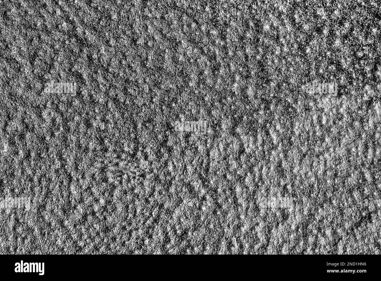 Monochrome texture of shiny grained metal. Abstract background for ...