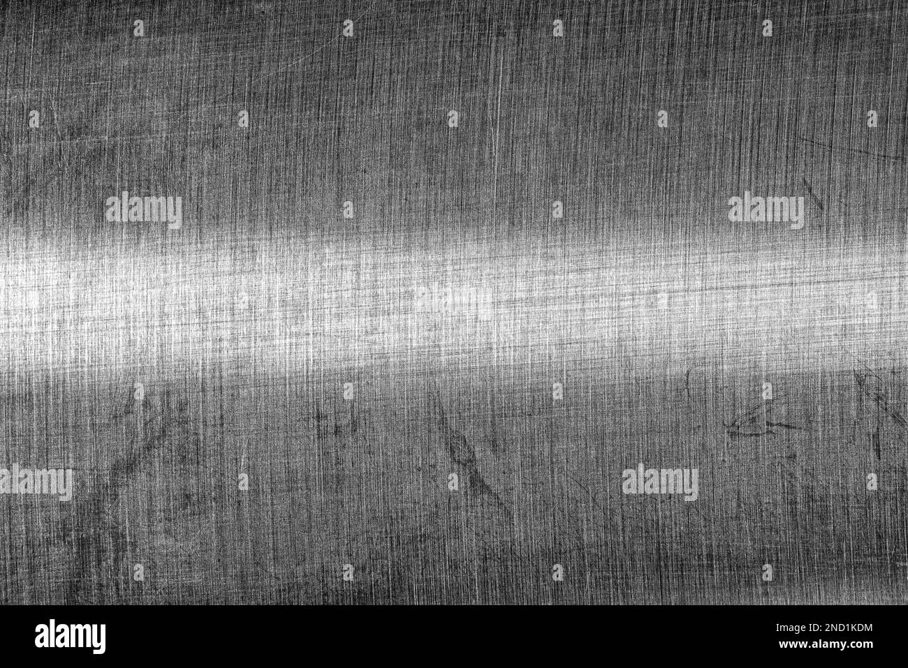 Monochrome texture of shiny scratched metal. Abstract background for ...