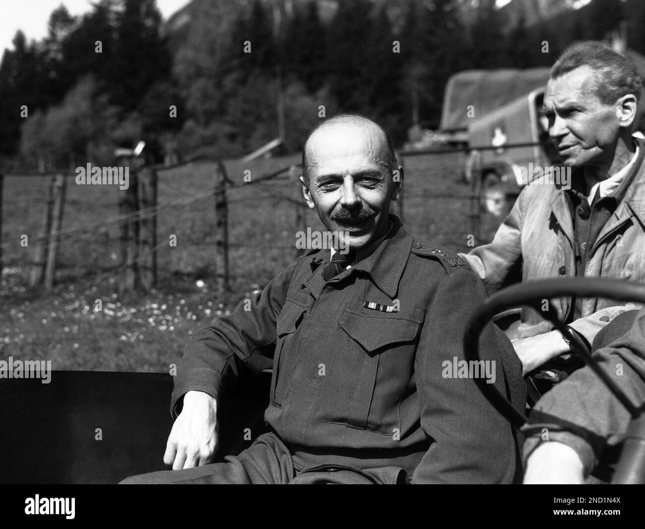 General Bor-Komorowski, who led the Polish uprising against the Nazis ...