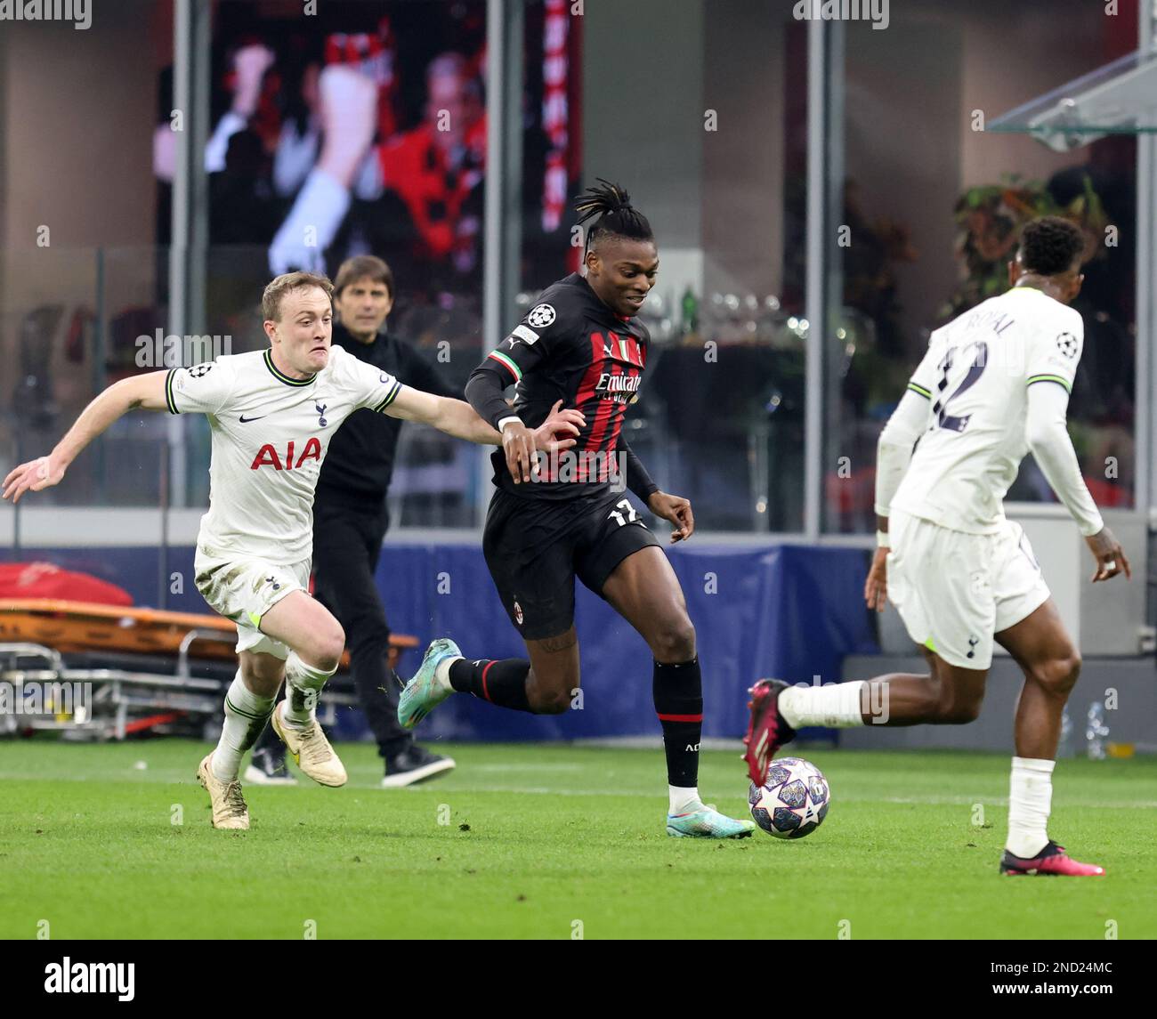 Milan February 14 2023 G. Meazza Stadium Uefa Champions League 2022/23 ...