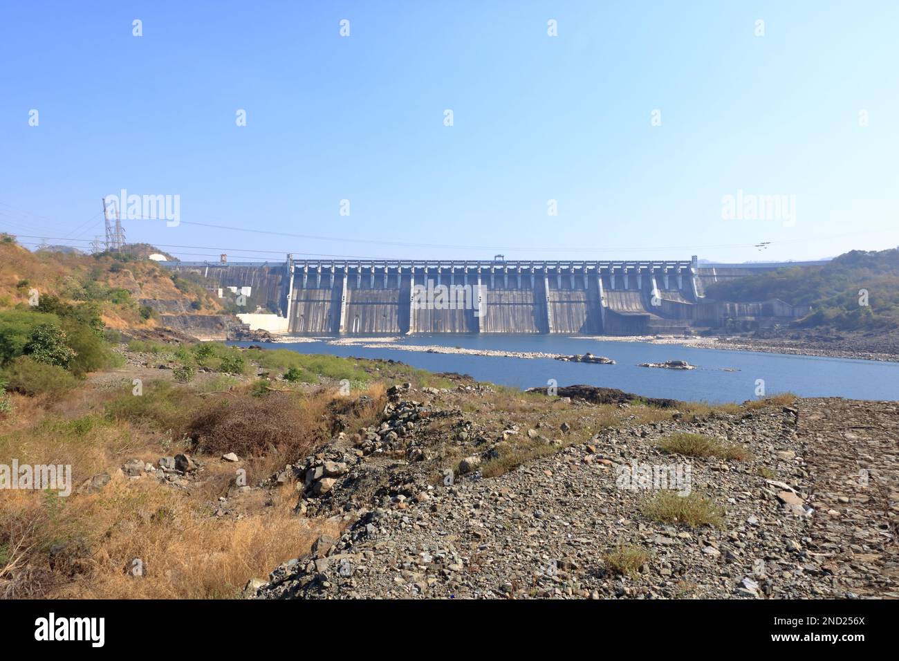 Sardar Sarovar Dam - Gujarat (Kevadia Gaam), India Stock Photo - Alamy