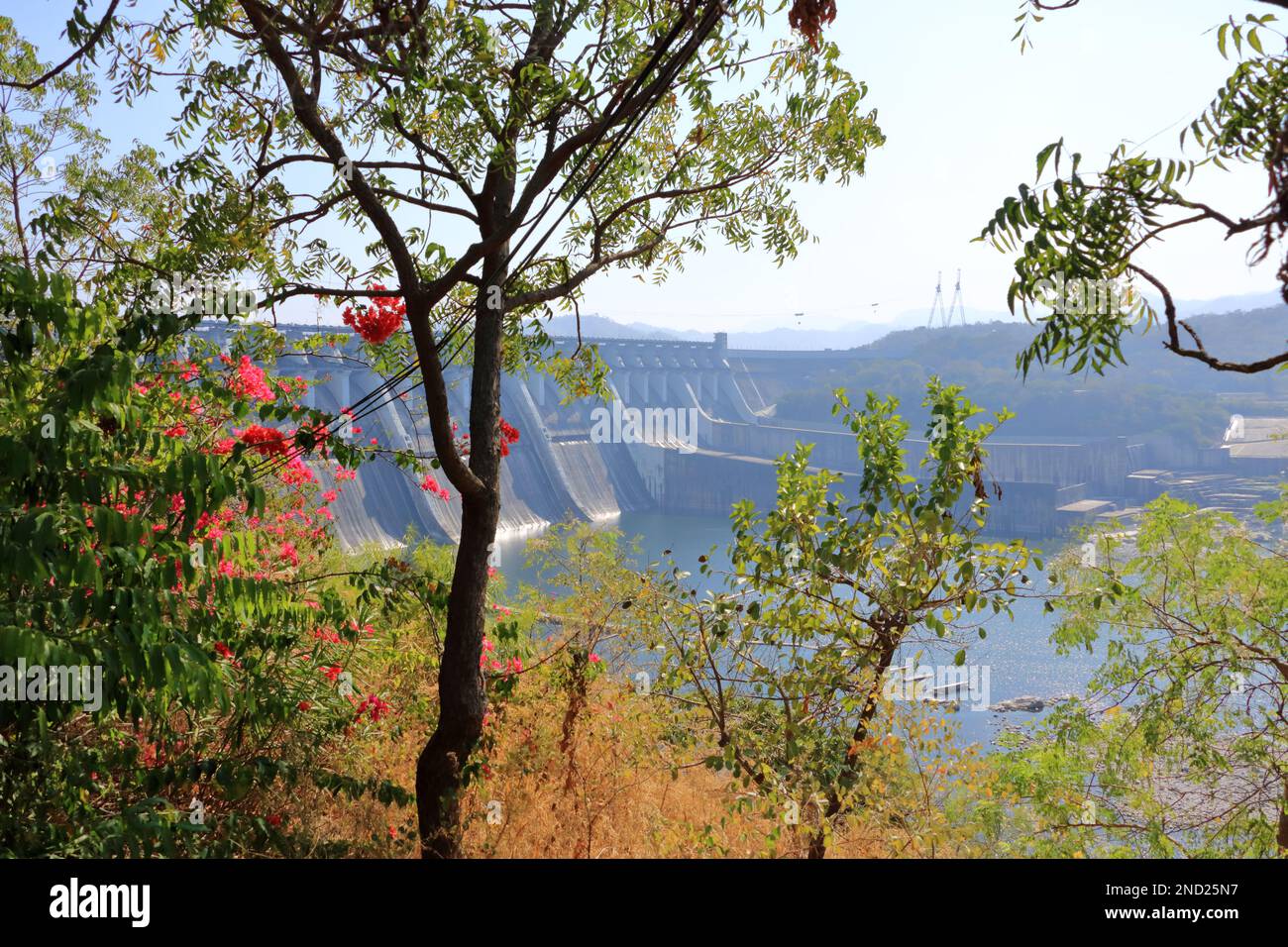 Sardar Sarovar Dam - Gujarat (Kevadia Gaam), India Stock Photo - Alamy