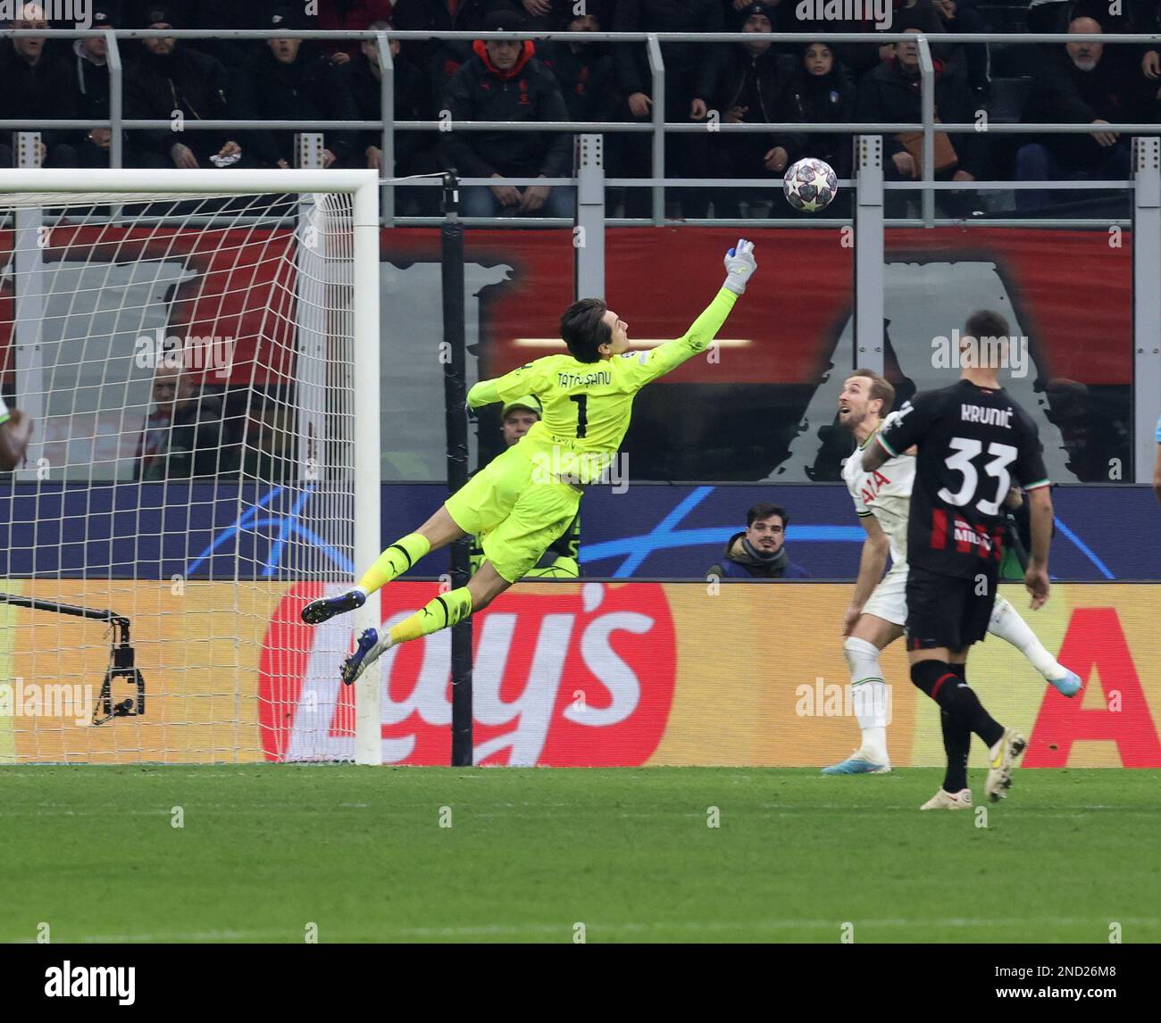 Milan February 14 2023 G. Meazza Stadium Uefa Champions League 2022/23 ...