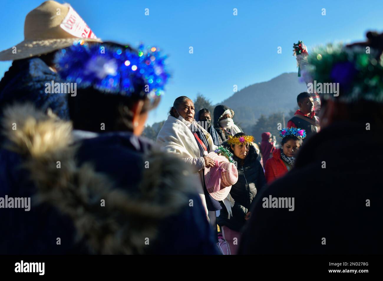 Non Exclusive: February 14, 2023 Ocoyoacac , Mexico : Thousands of ...