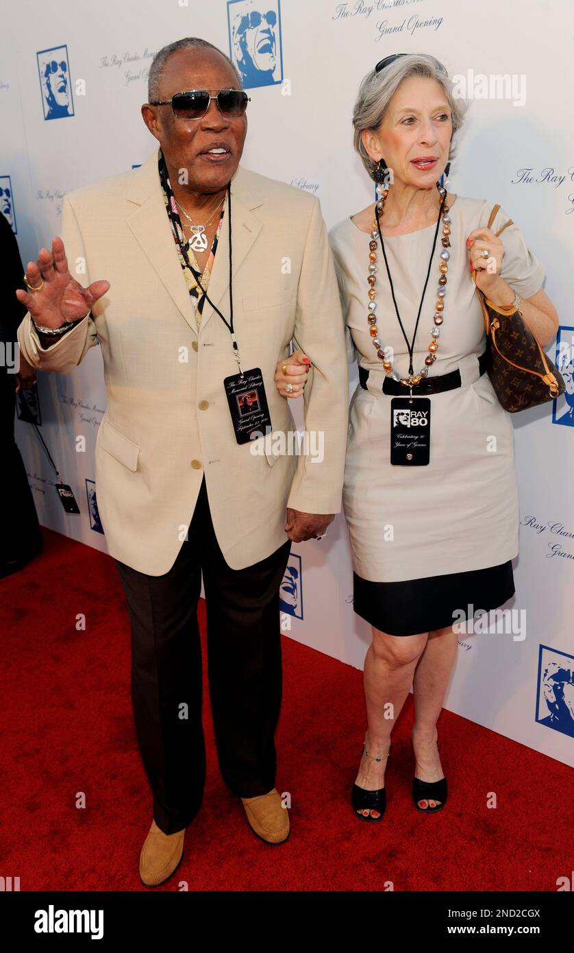 In this Sept. 23, 2010 photo, singer Sam Moore and his wife Joyce ...
