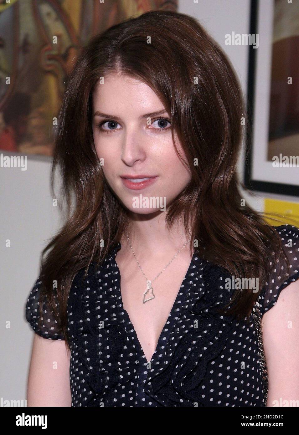 Anna Kendrick is seen at the Art Mere Art Pere with CORZO event benefiting The LIVESTRONG ...