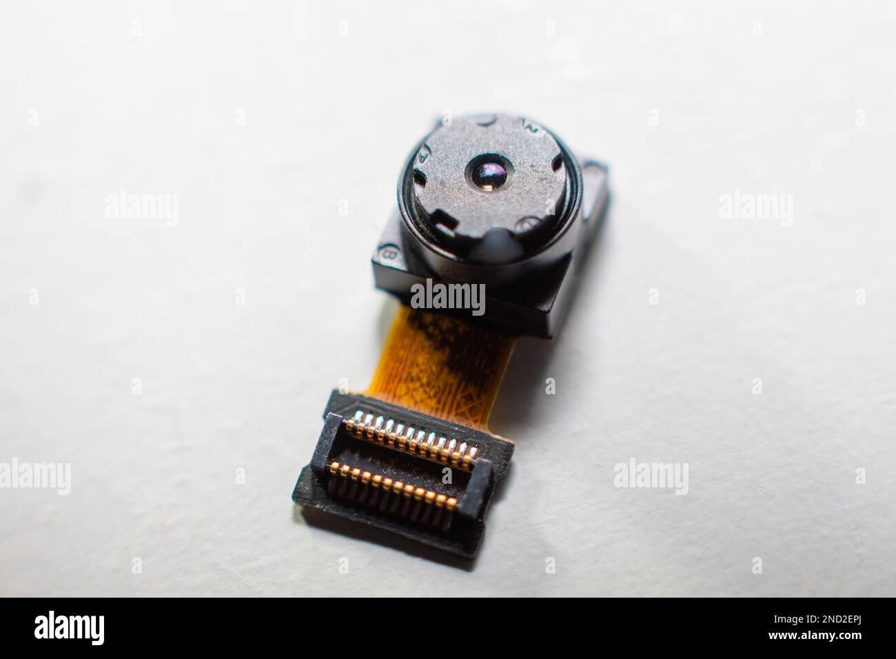 Very small tiny camera on white background Stock Photo - Alamy