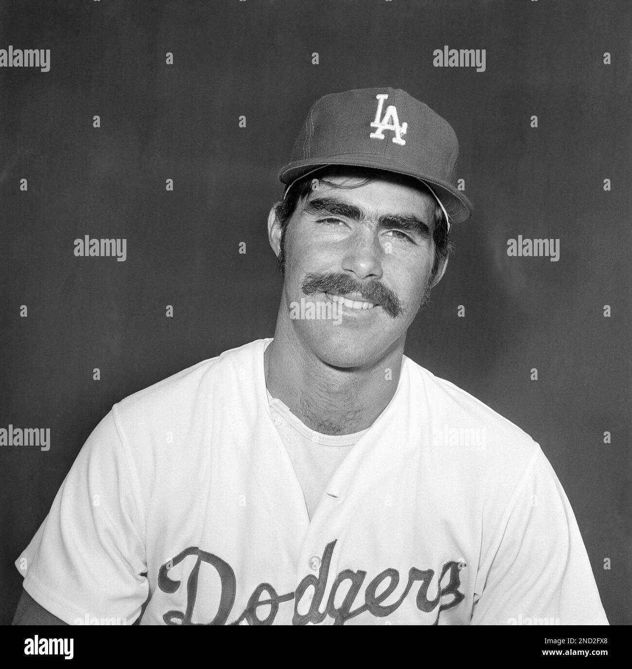 Bill Buckner, infielder of Los Angeles Dodgers in Vero Beach in 1974 ...