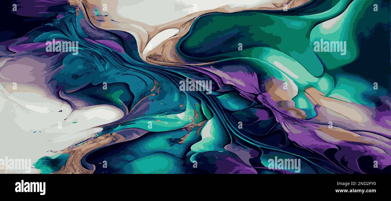 Marble panoramic texture design, colorful multicolored marble surface ...