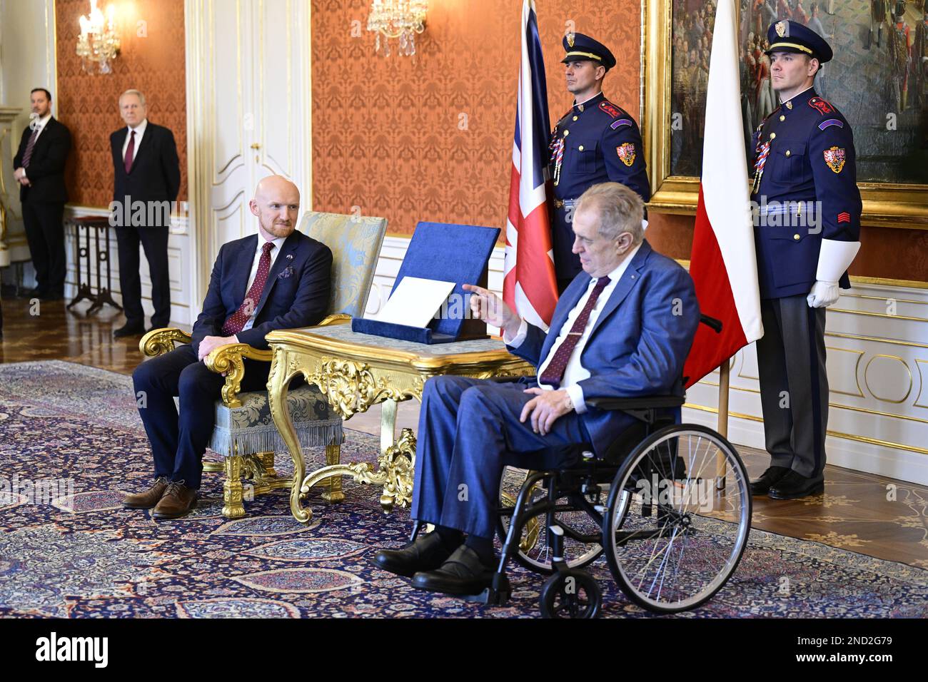 Prague, Czech Republic. 15th Feb, 2023. New British Ambassador to ...