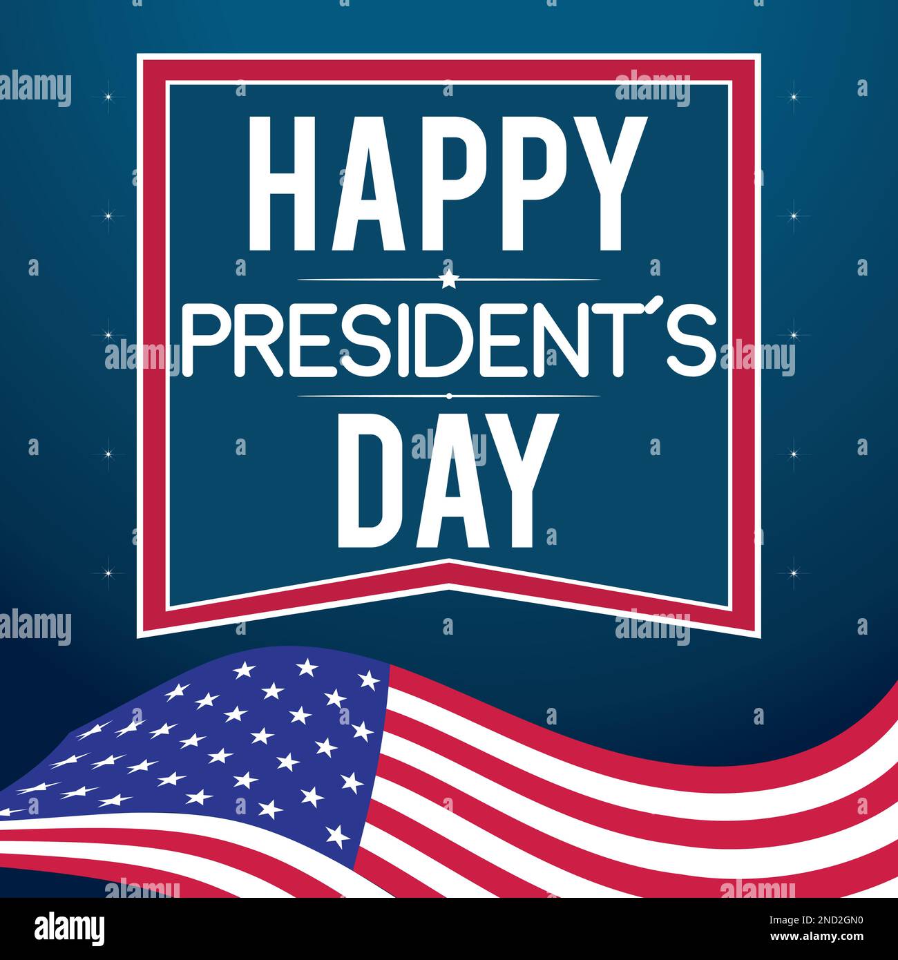 Colored happy president day poster Vector Stock Vector Image & Art - Alamy