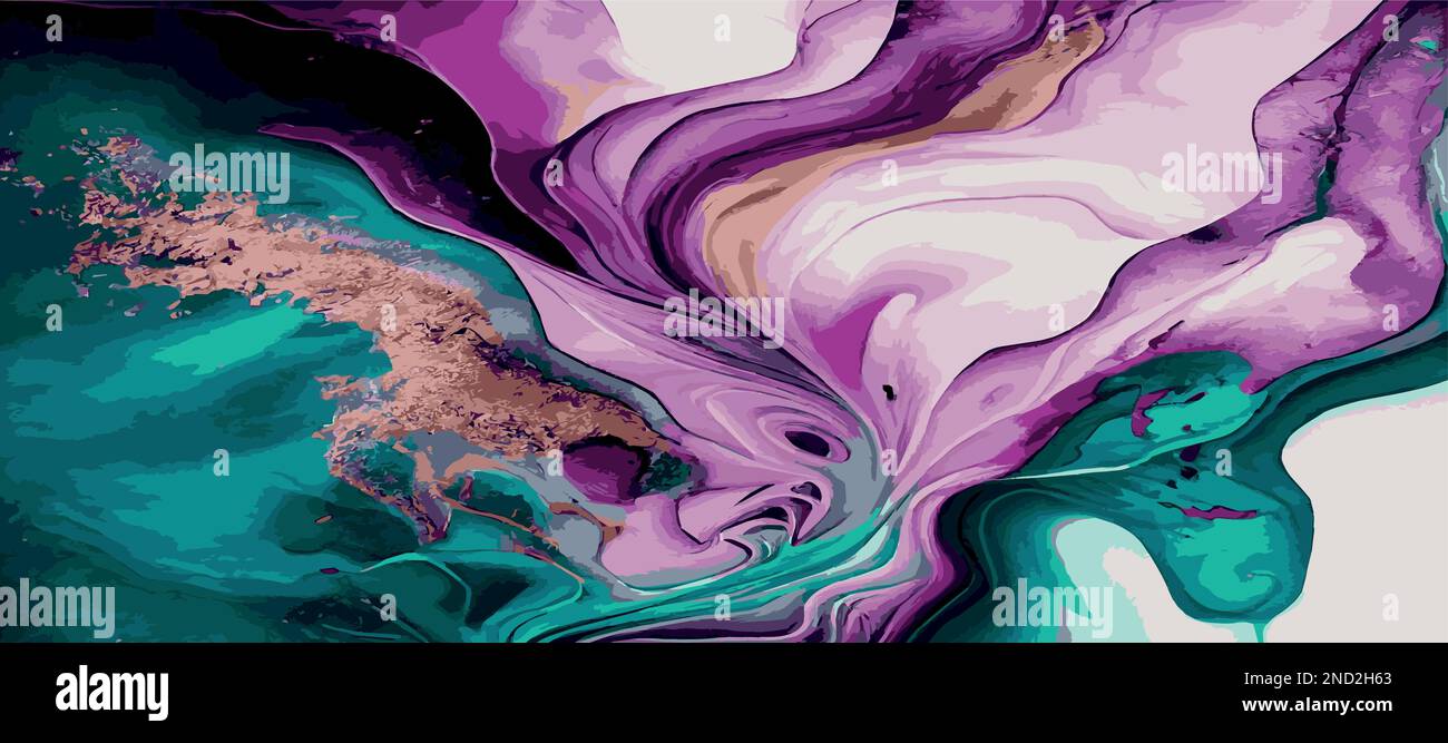 Marble panoramic texture design, colorful multicolored marble surface ...