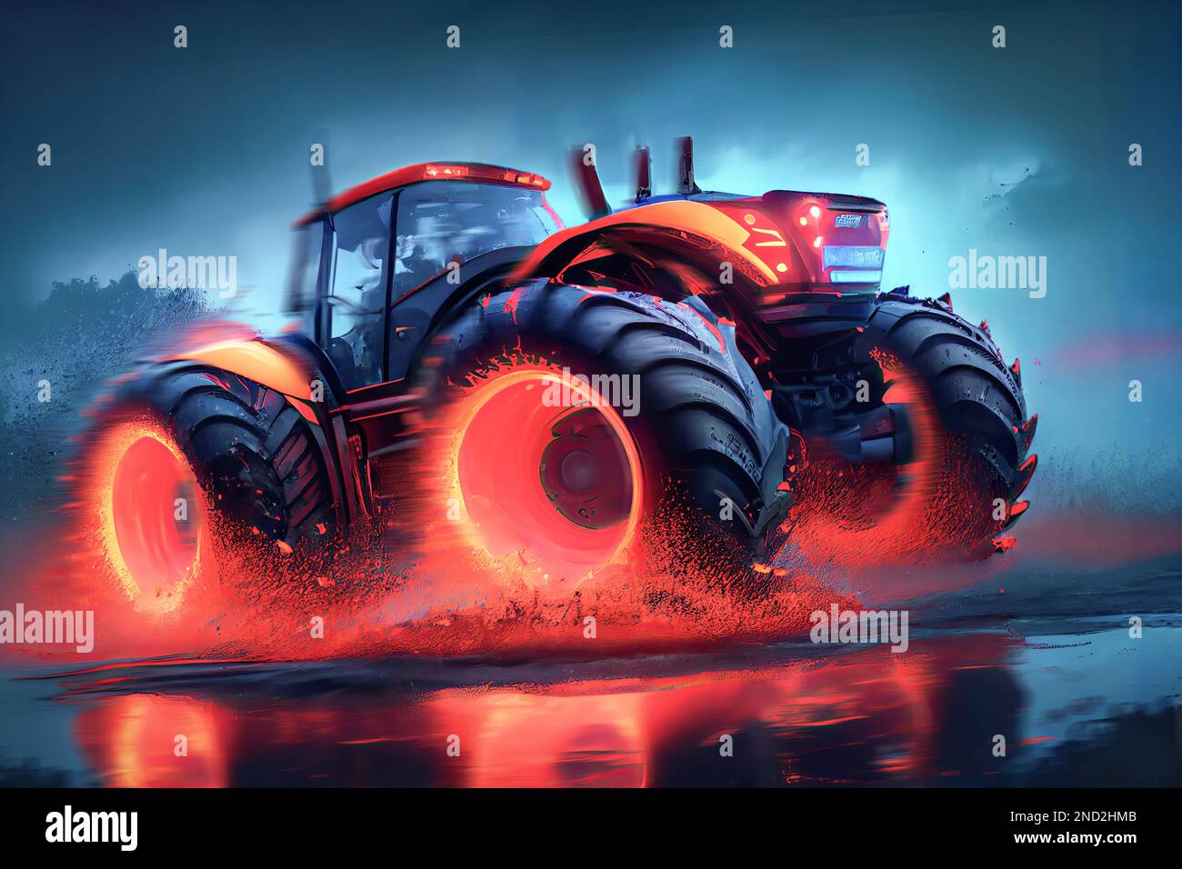 Racing tractors hi-res stock photography and images - Alamy