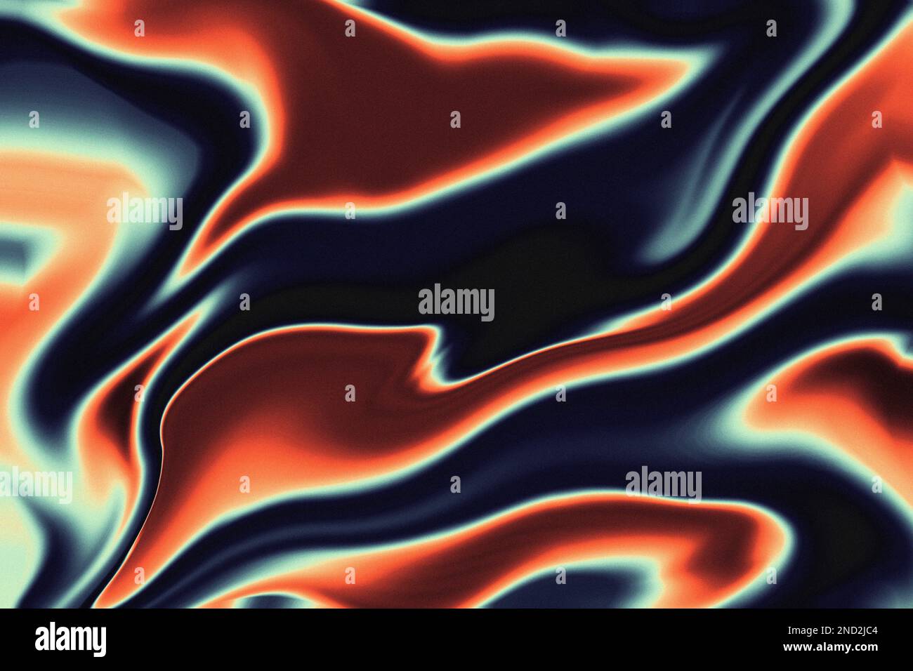 Fire Liquid Iridescent Background. Iridescent chrome wavy gradient ...