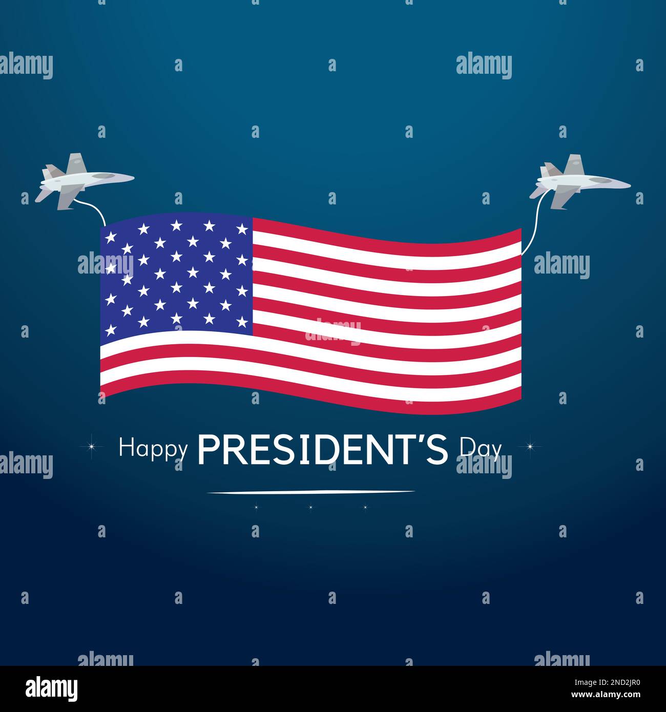 Colored happy president day poster Vector Stock Vector Image & Art - Alamy