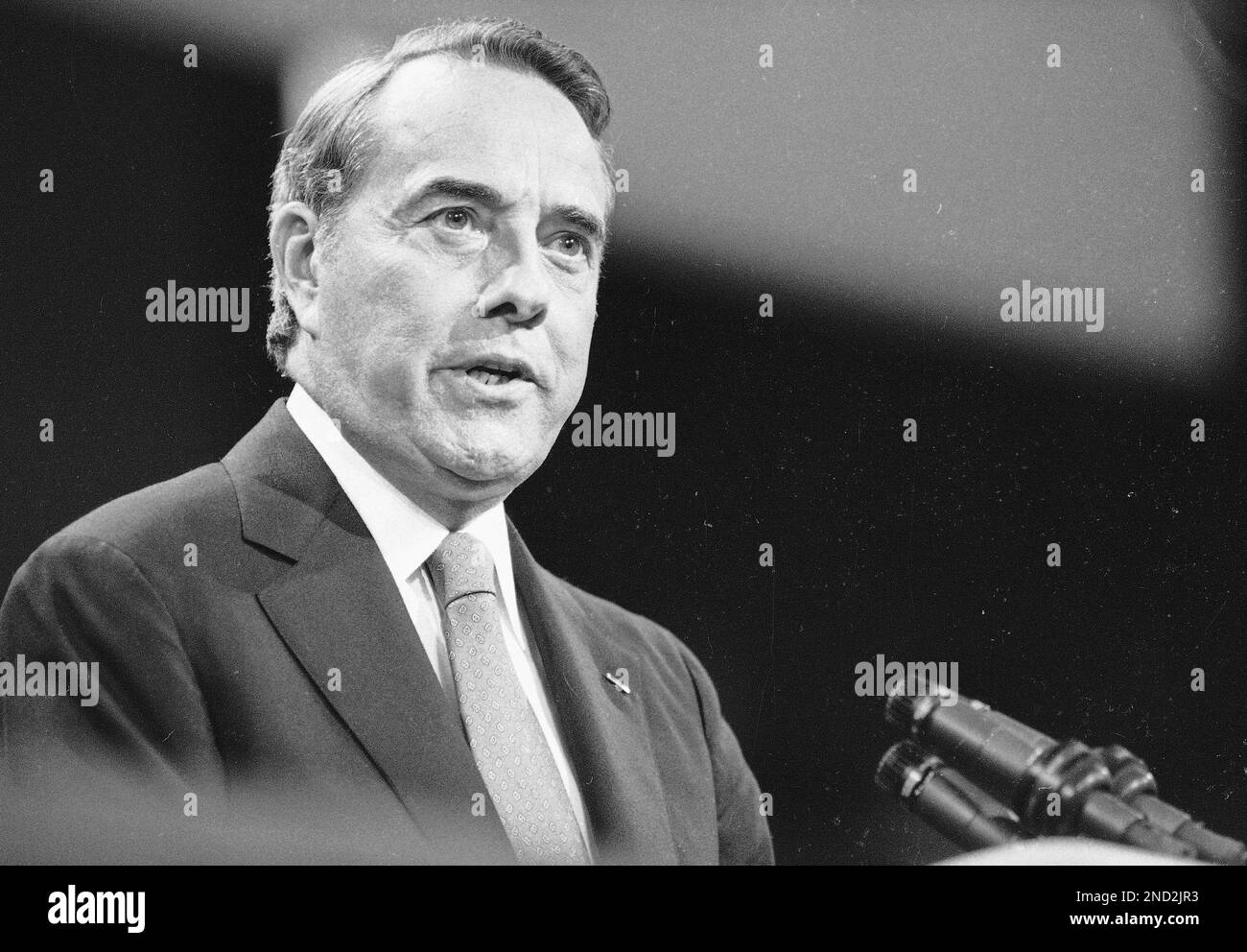 Robert Dole, R-Kan., at Republican Convention in Dallas Texas on August ...